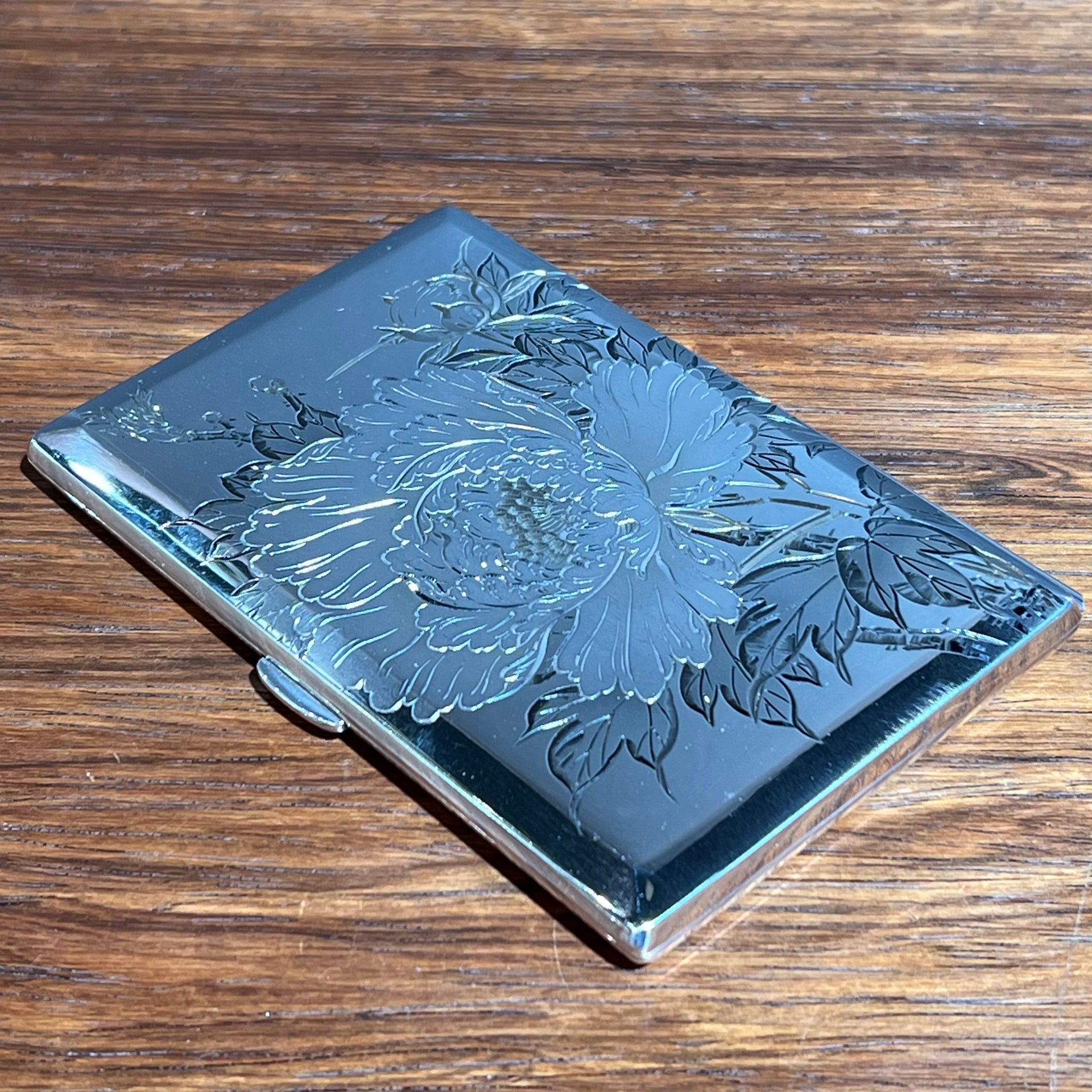 1920 silver cigarette case