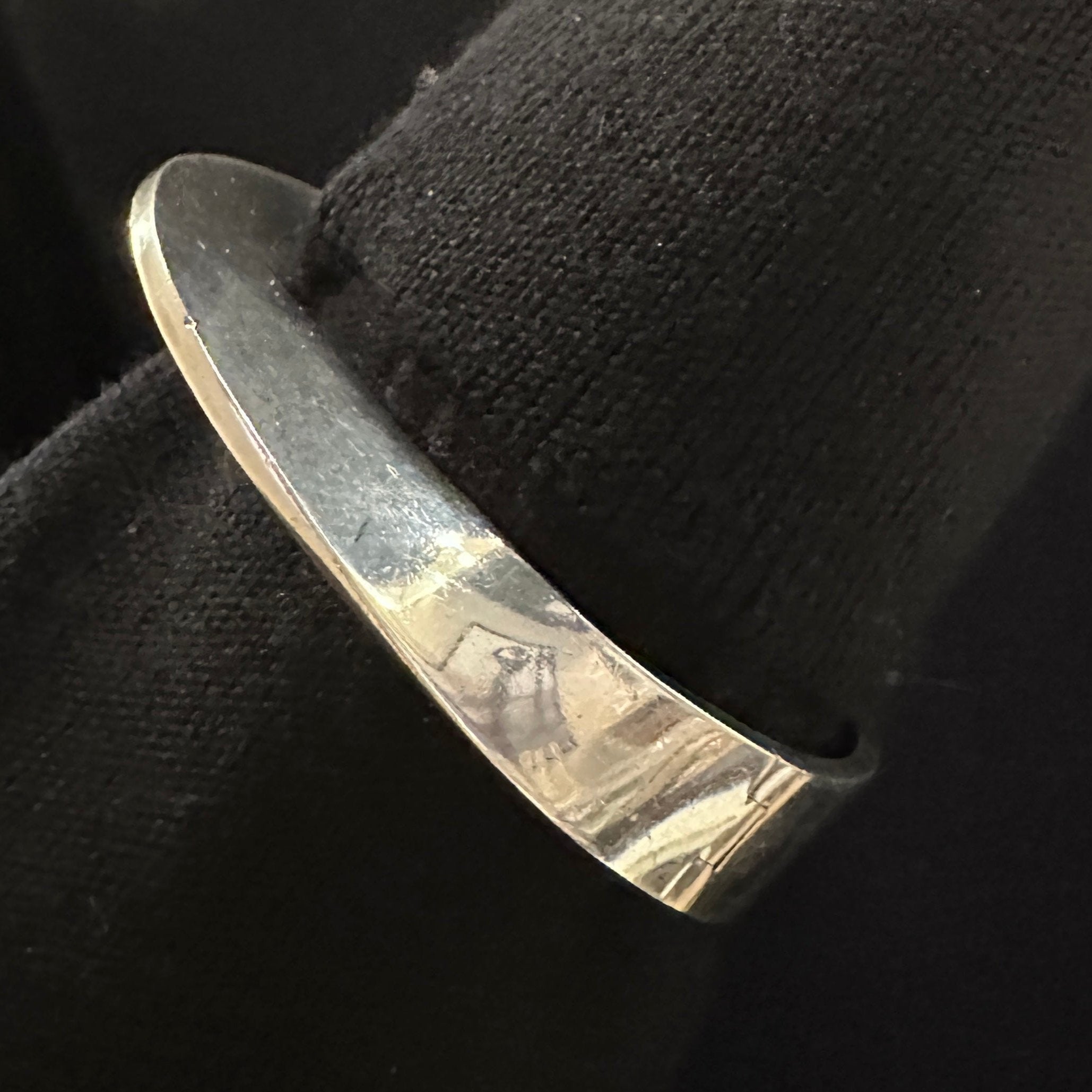 Estate Sterling Silver Infinity Bangle with Clasp by Pekka Piekainen f ...